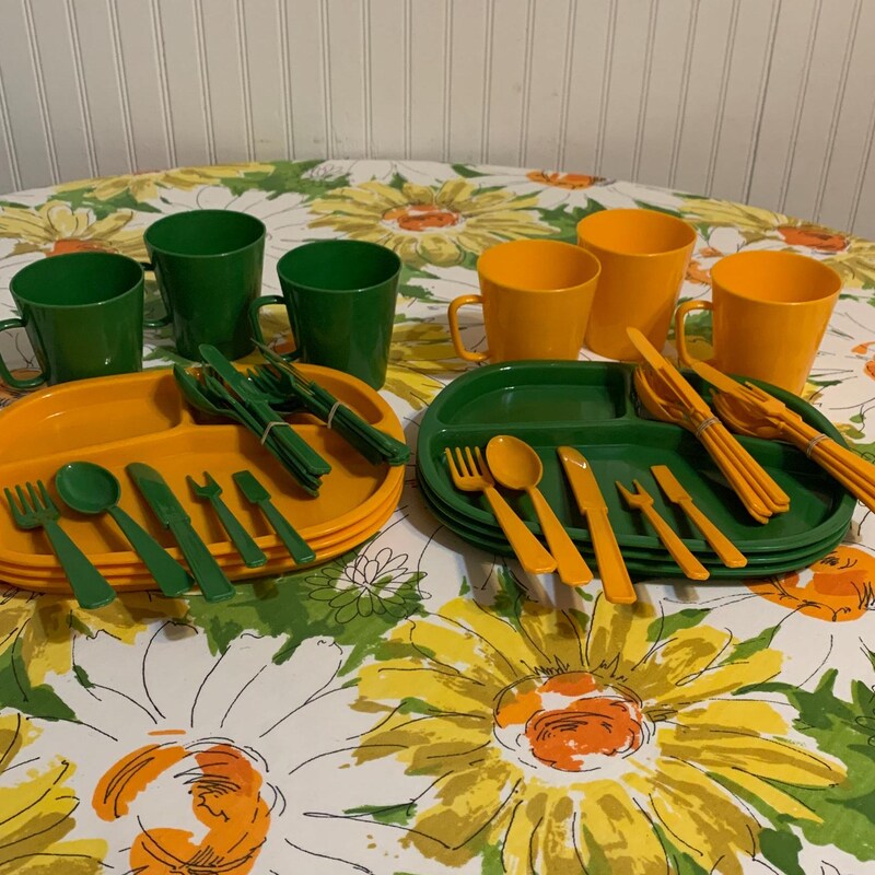 Plastic Picnic Set - Etsy