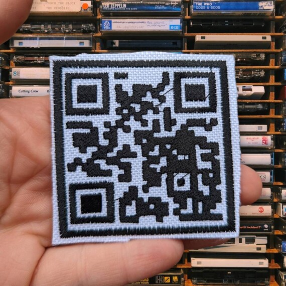 Qr Patch 3 Rick Rolled/ Funny Patch/ Meme Patch - Etsy