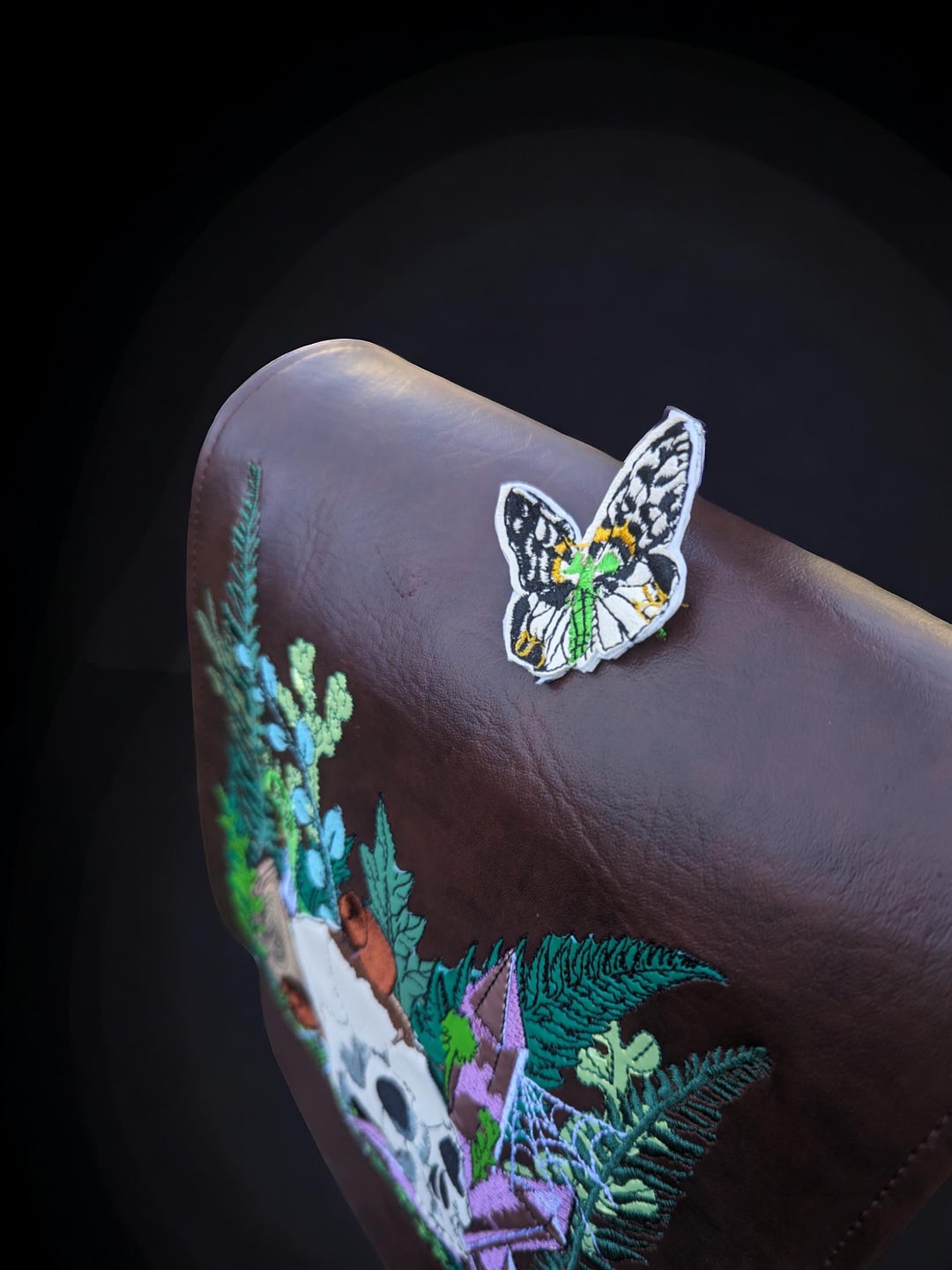 Skulls and Snails Messenger - Etsy