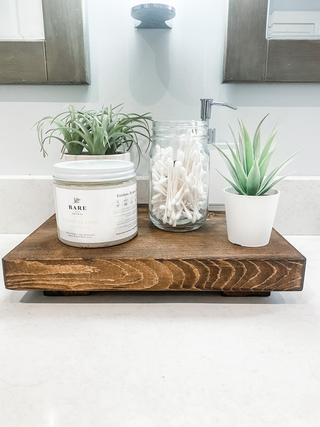 Counter/table Riser | Wood Tray | Wooden Riser Stand |farmhouse Stand ...