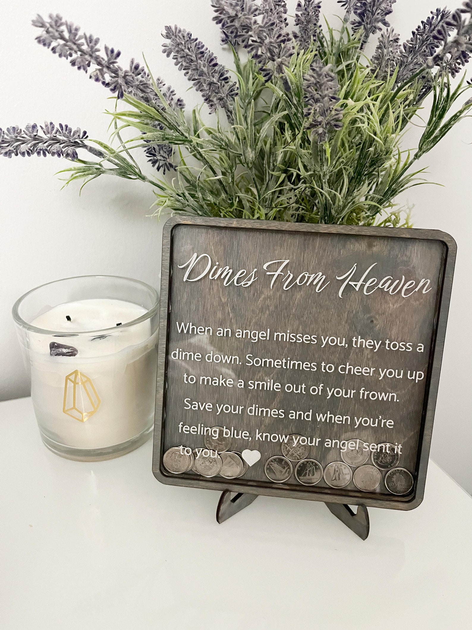 Dimes From Heaven Bank Engraved Memory Bank Pennies From - Etsy Canada