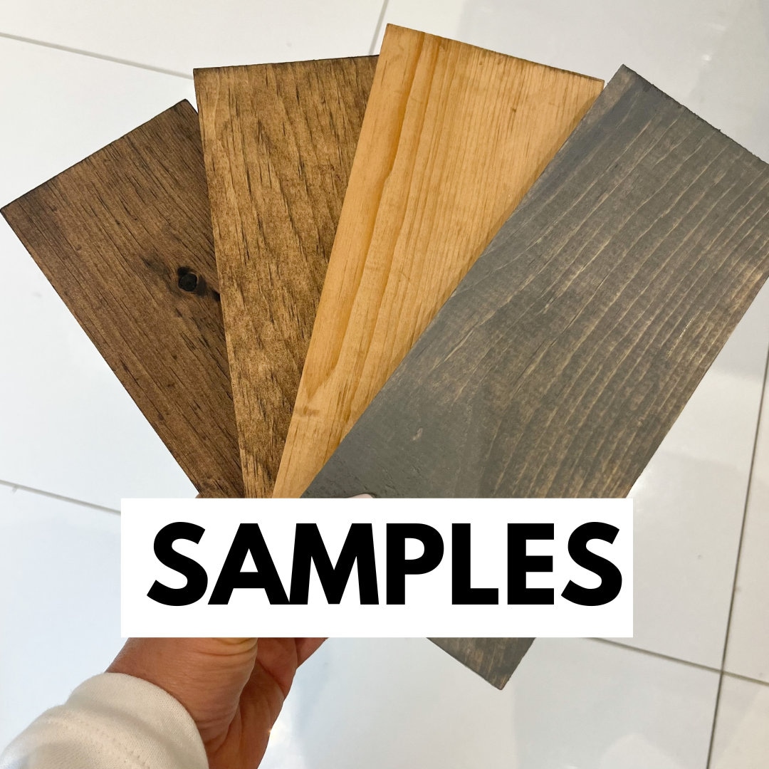 COLOUR SAMPLES for Rustic Floating Shelf | Hand Crafted Solid Wood ...