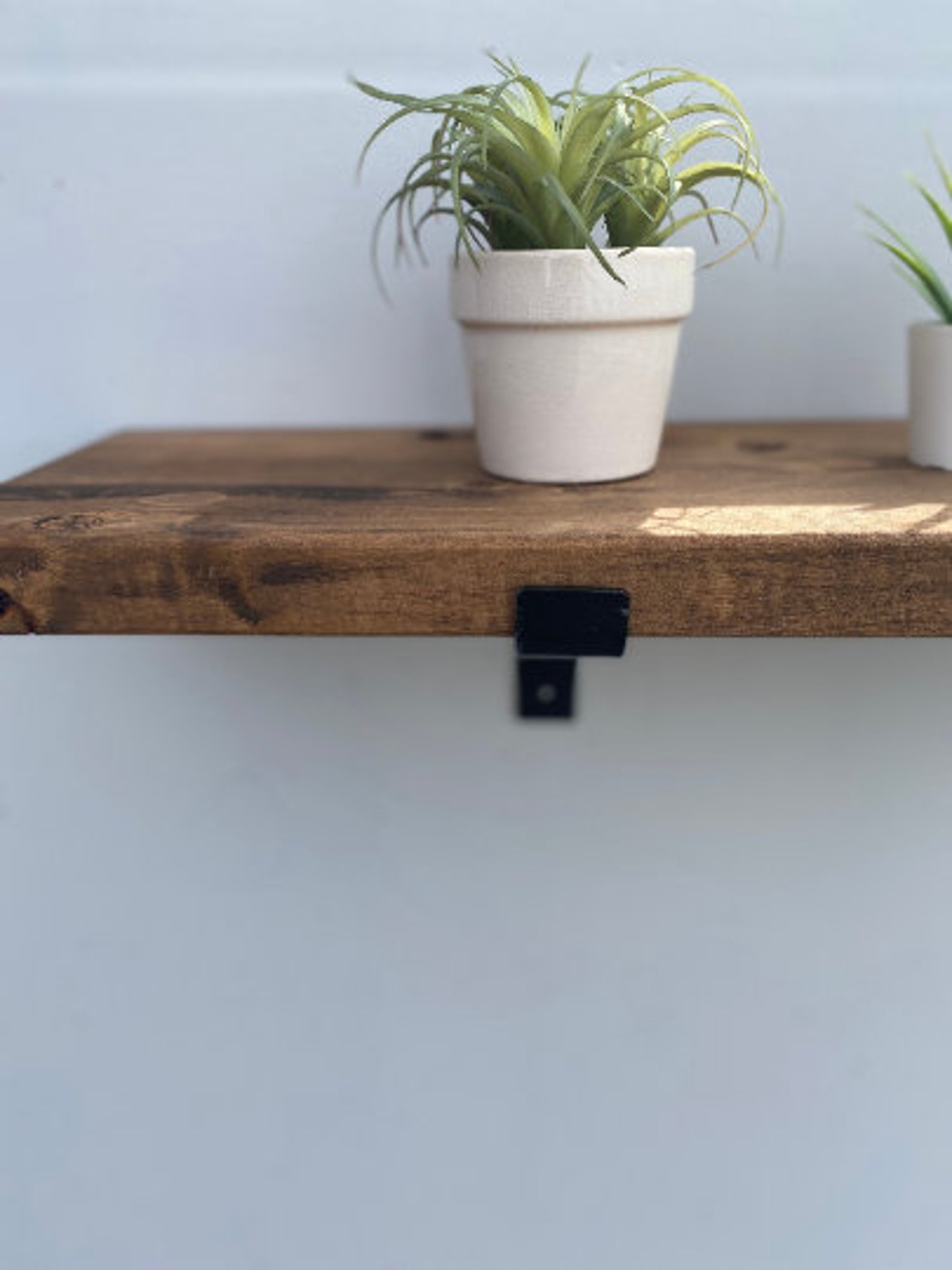 Rustic Shelf | Hand Crafted Solid Wood Shelf | Custom Lengths ...