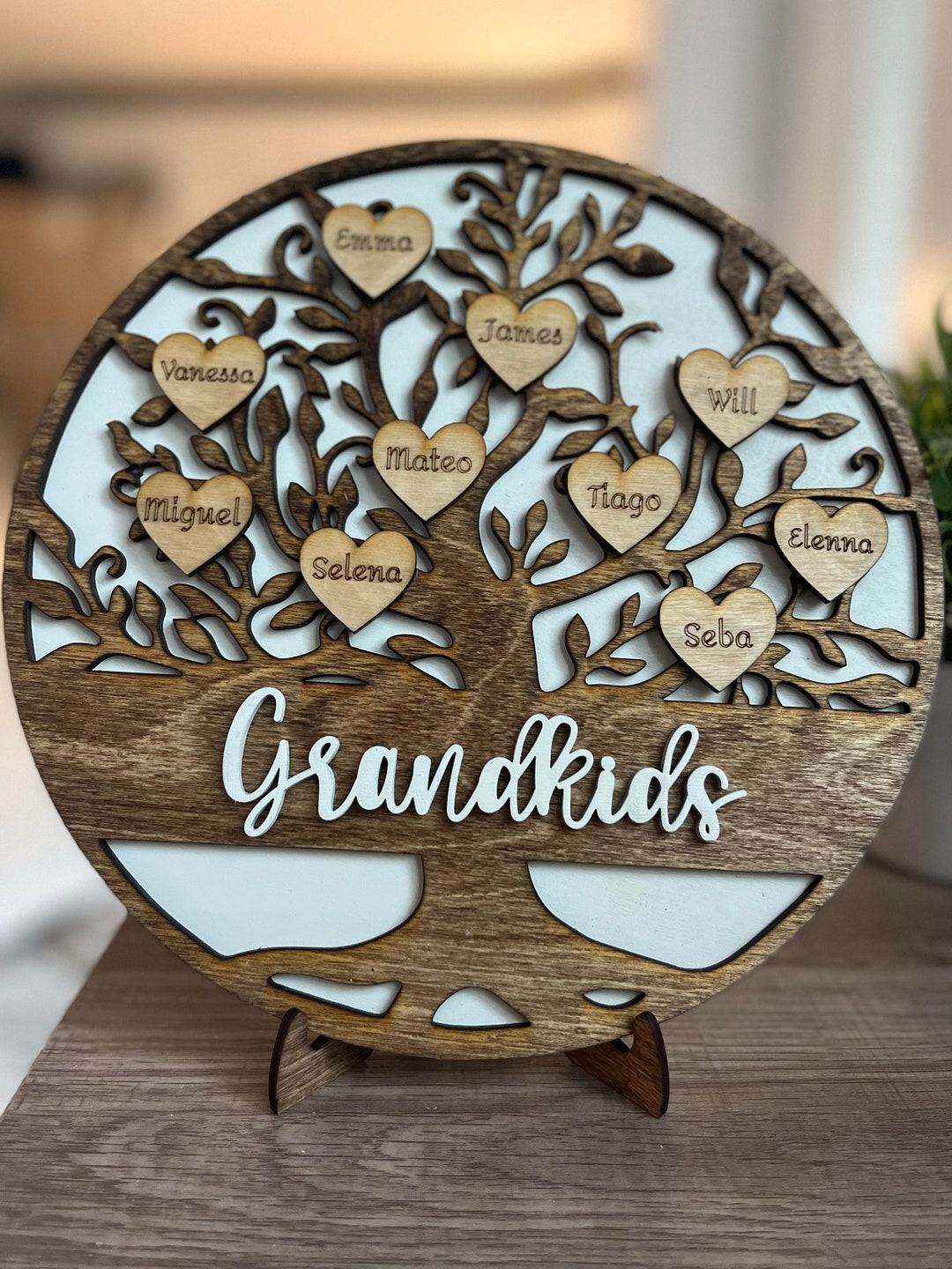 Family Tree Tree of Life grandkids or - Etsy