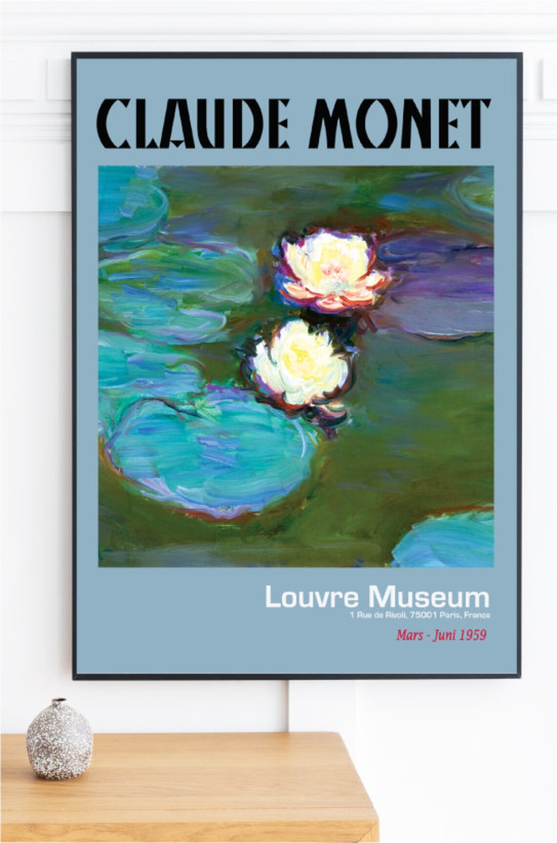 IMPRESSIONISM POSTER 1959 | Etsy