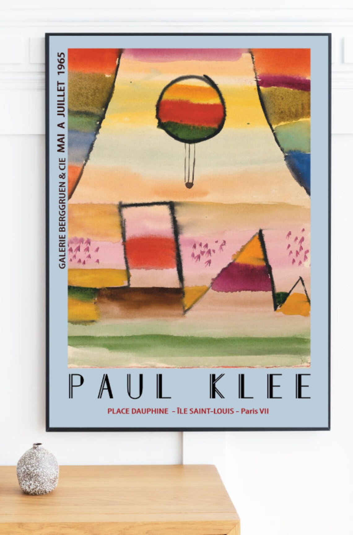 PAUL KLEE POSTER 1965paul Klee Posterpaul Klee Art - Etsy