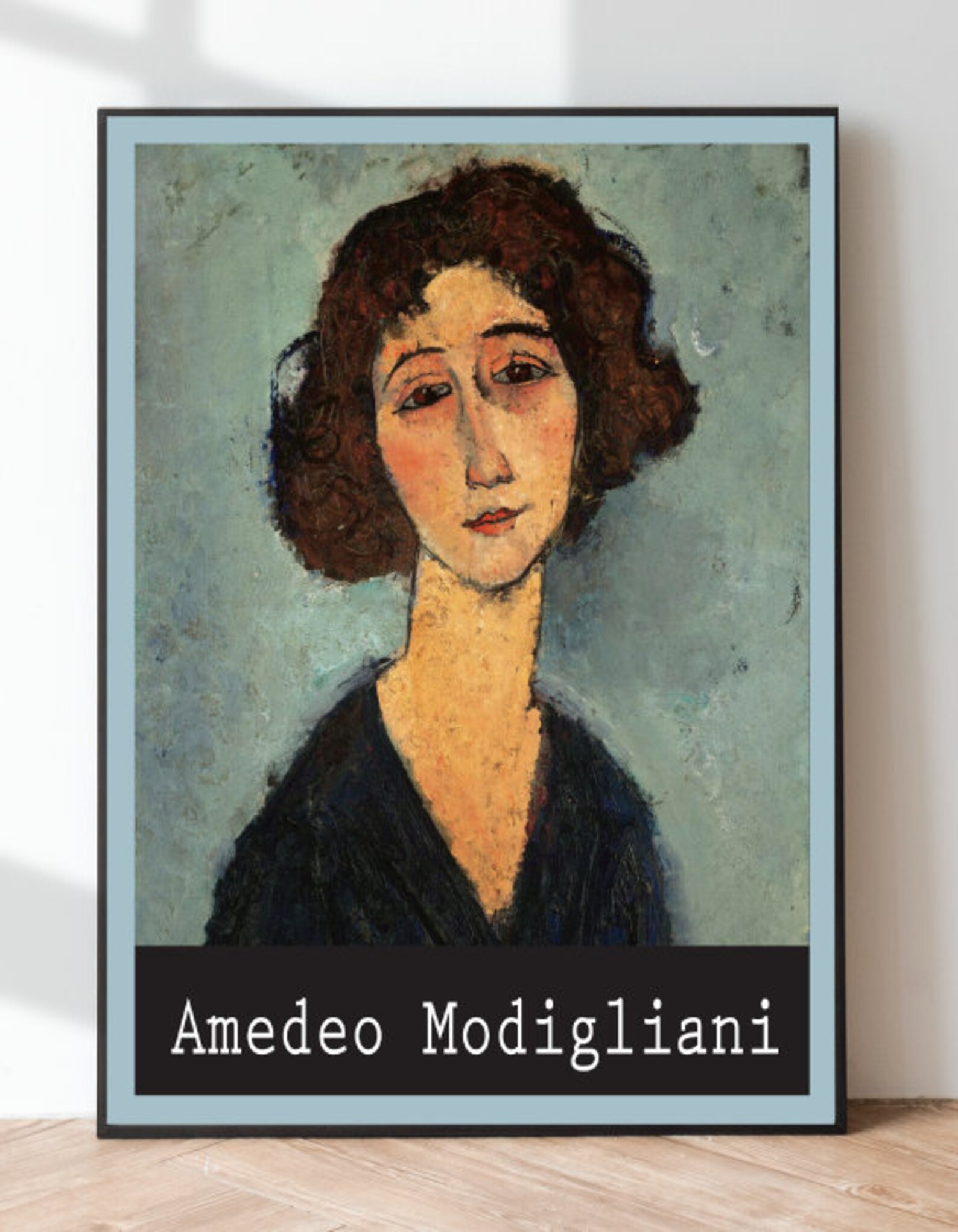 AMEDEO MODIGLIANI POSTER,Modigliani exposition Print, Amedeo Modigliani ...