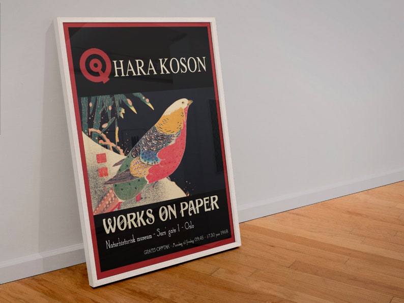 OHARA KOSON POSTER - Etsy