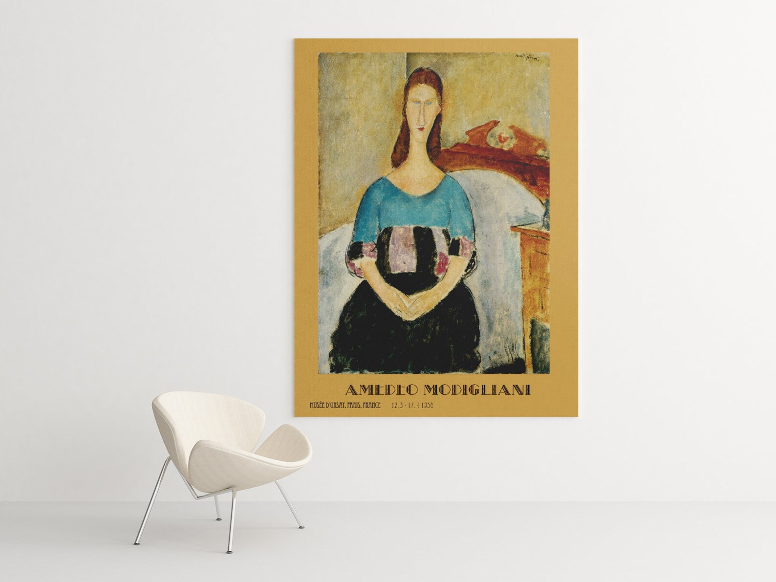 AMEDEO MODIGLIANI POSTER 1958modigliani Art Printmodigliani - Etsy UK