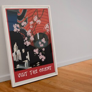 VISIT THE Orient,travel Poster,vintage Travel Poster,retro Poster ...
