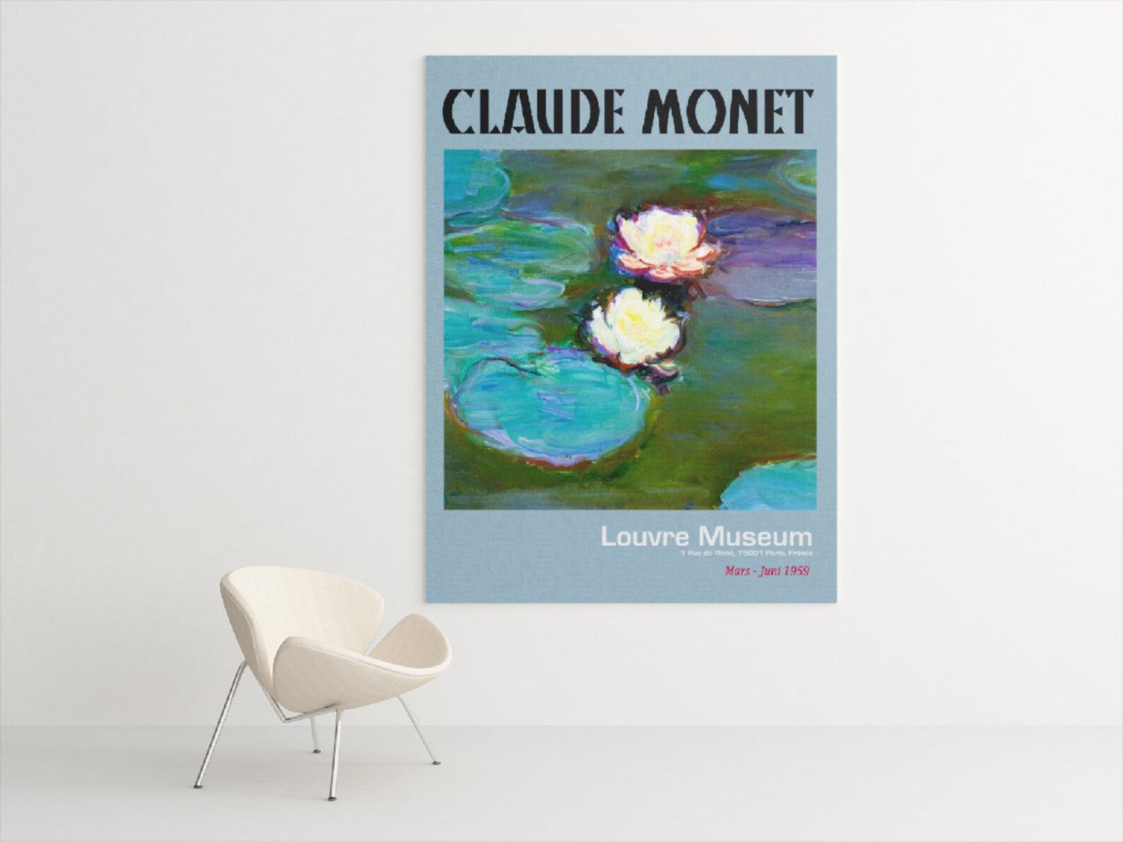 IMPRESSIONISM POSTER 1959 | Etsy