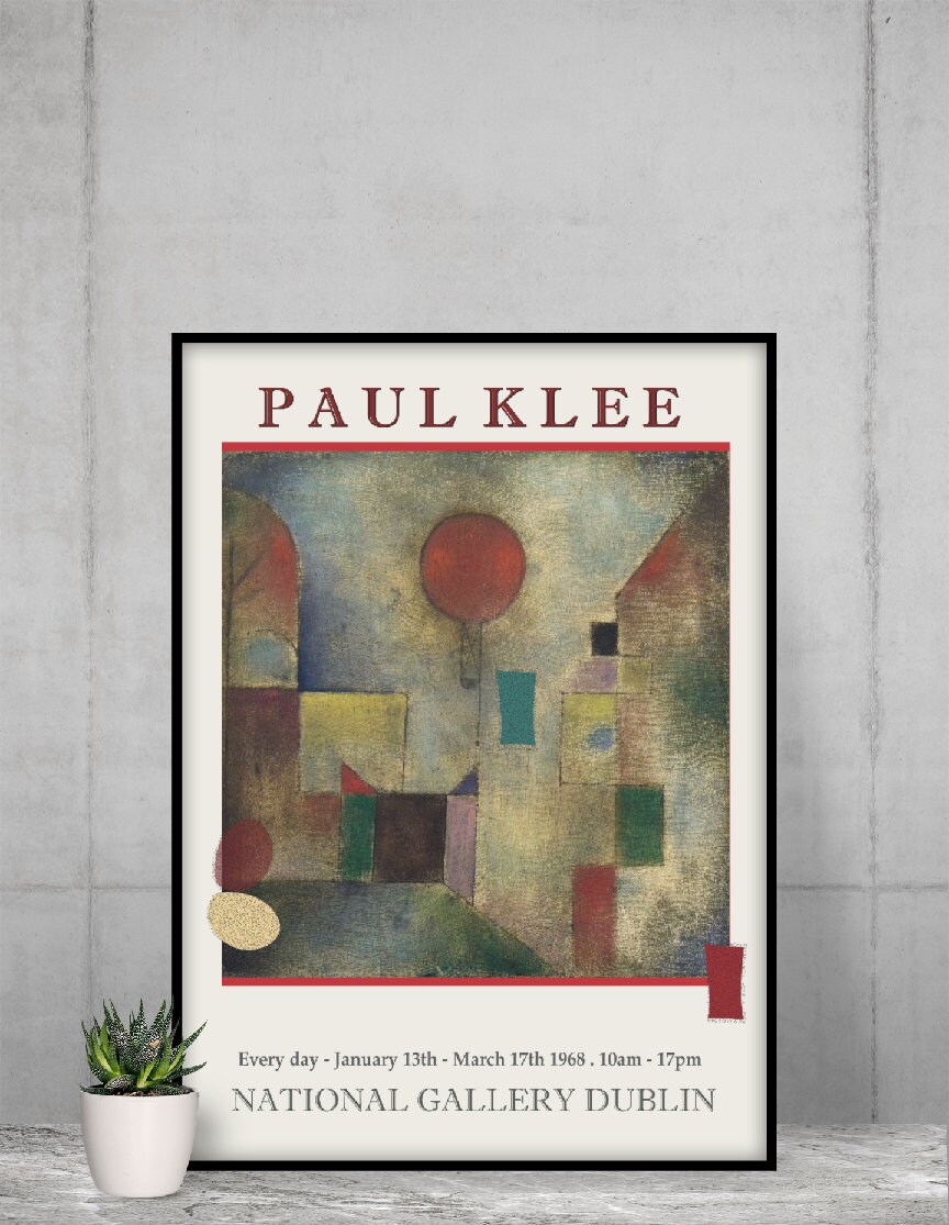 PAUL KLEE POSTER 1968Paul Klee PosterPaul Klee Art | Etsy