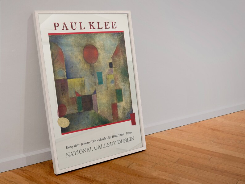 PAUL KLEE POSTER 1968,paul Klee Poster,paul Klee Art Print,modern ...