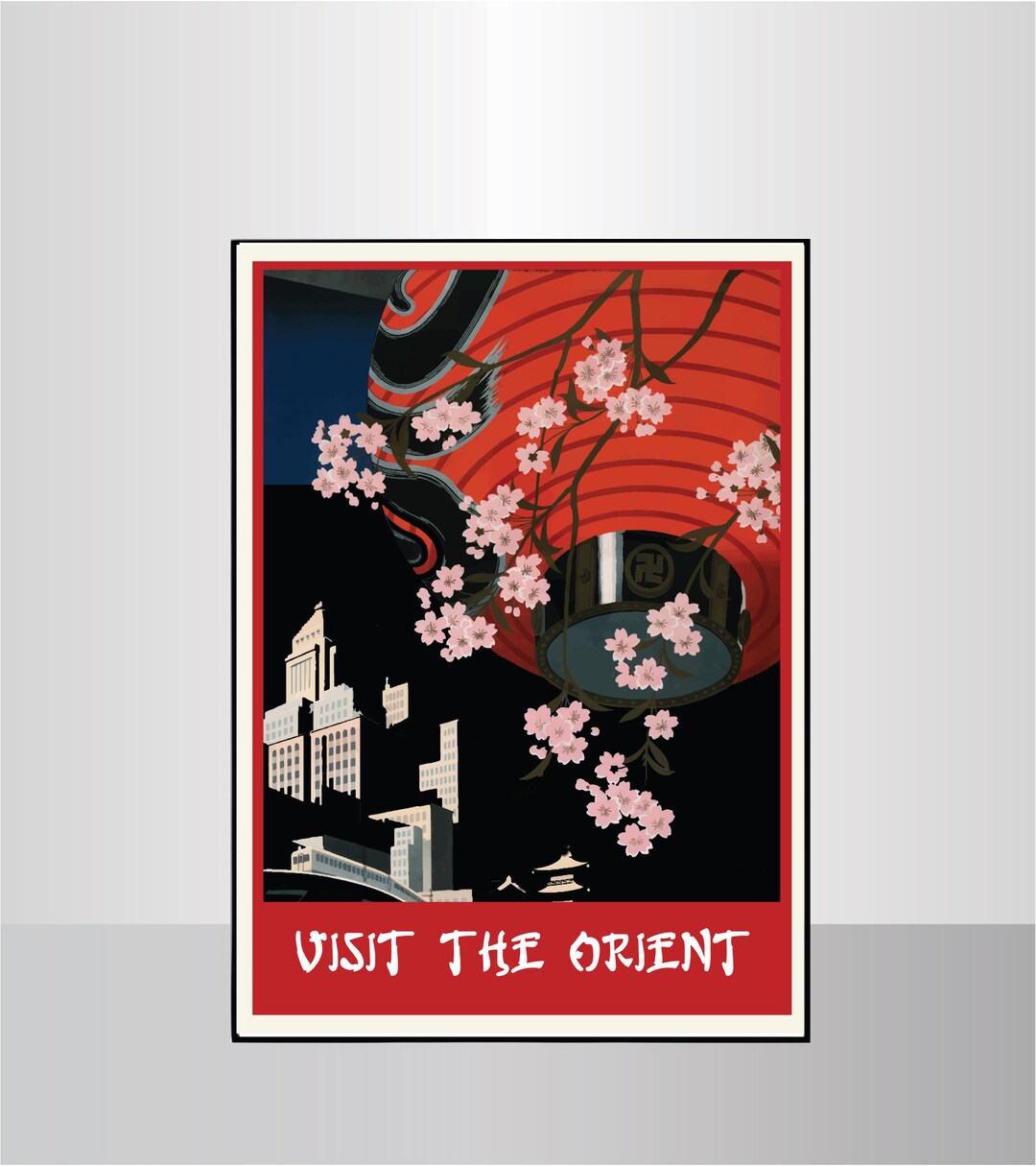 VISIT THE Orient,travel Poster,vintage Travel Poster,retro Poster ...