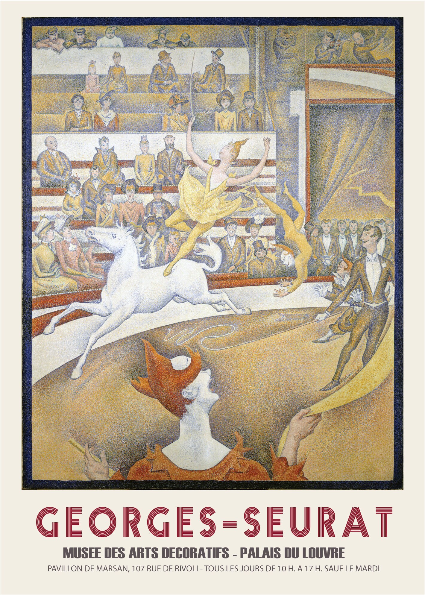 GEORGES SEURAT Poster,art Exhibition Poster,vintage Wall Art,seurat ...