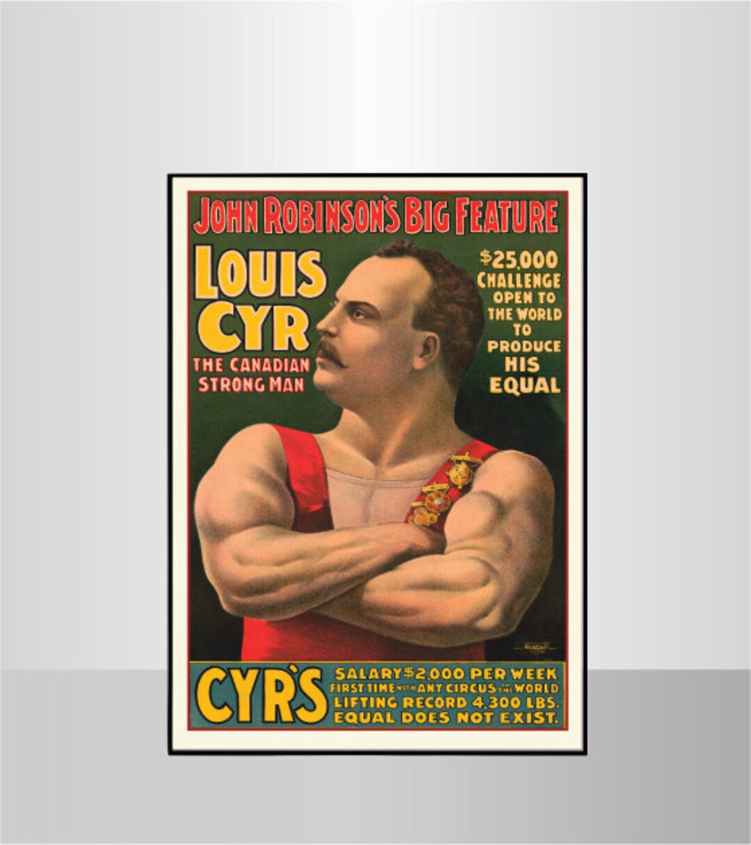 LOUIS CYR POSTER - Etsy