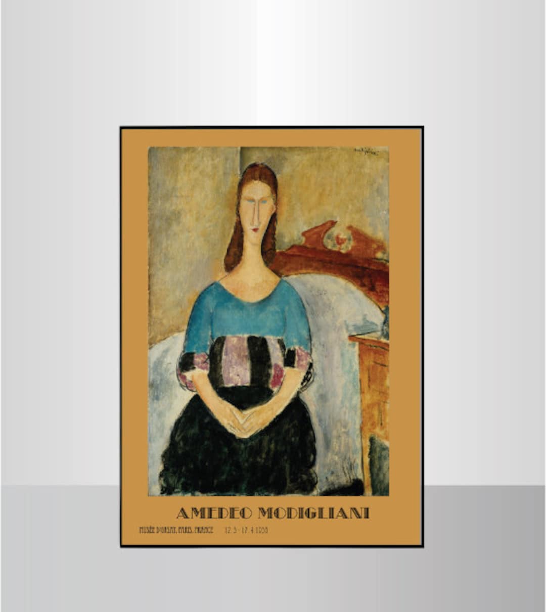 AMEDEO MODIGLIANI POSTER 1958modigliani Art Printmodigliani - Etsy