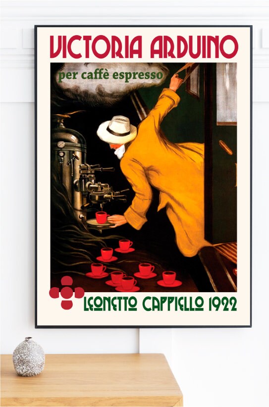 VICTORIA ARDUINO 1922coffee Posteritalian Postervintage Art - Etsy