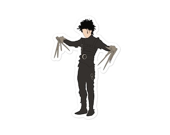 Edward Scissorhands Sticker - Etsy