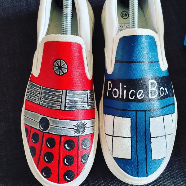 Doctor Who Shoes - Etsy