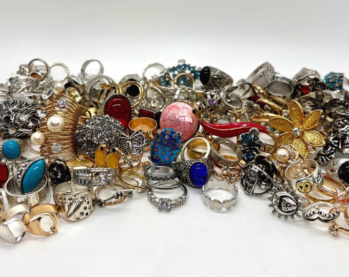 Mystery Ring Pack, Rings, Ring, Vintage Rings, Ring Set, Ring Pack ...