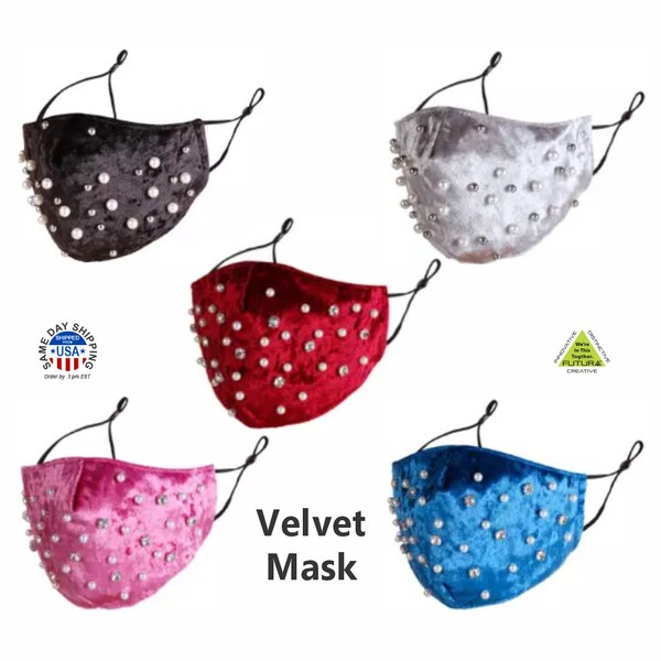 Bling Face Mask - Etsy