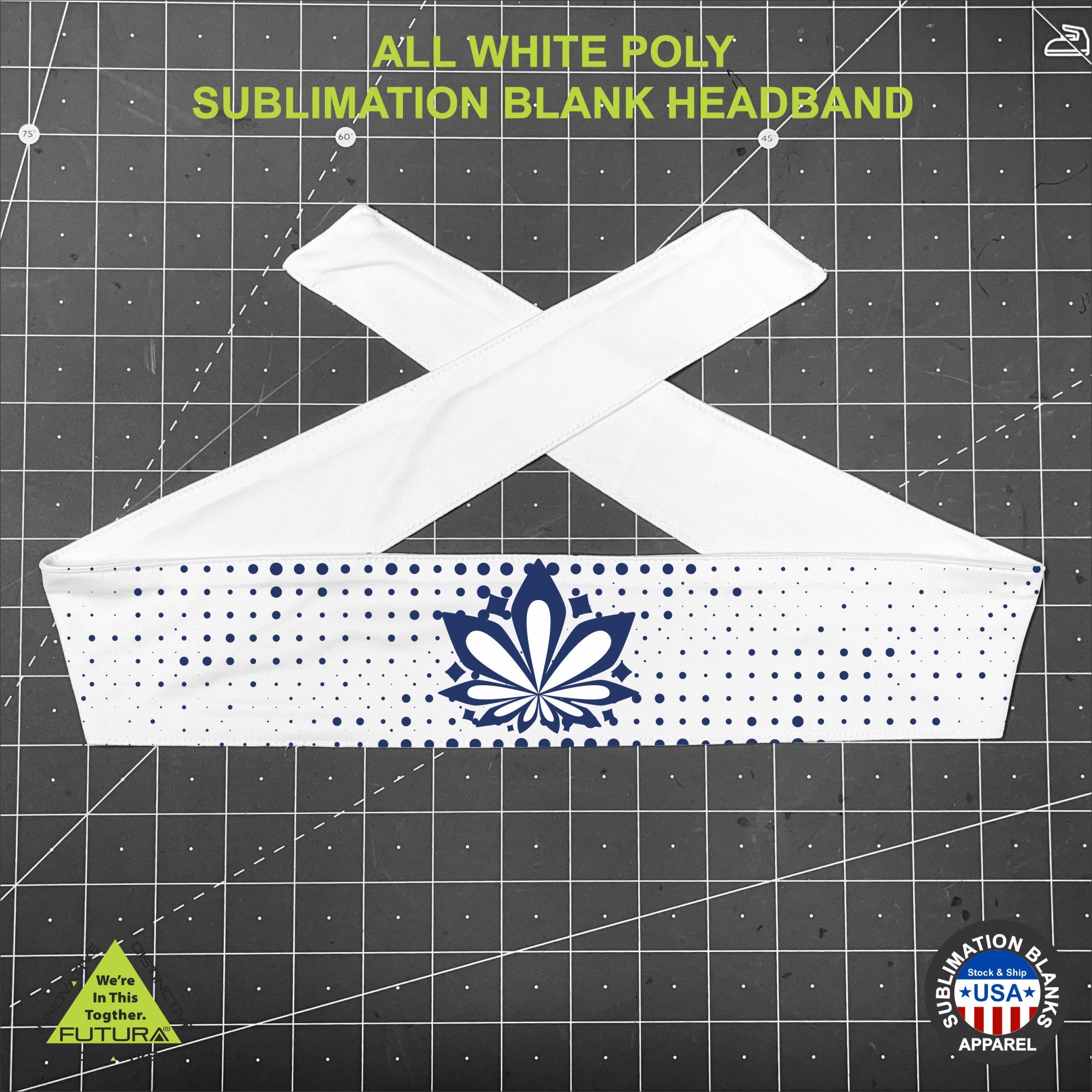 50 Pack Sublimation Blank Headband Both Side Sublimatable - Etsy