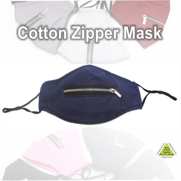 Zipper Face Mask - Etsy