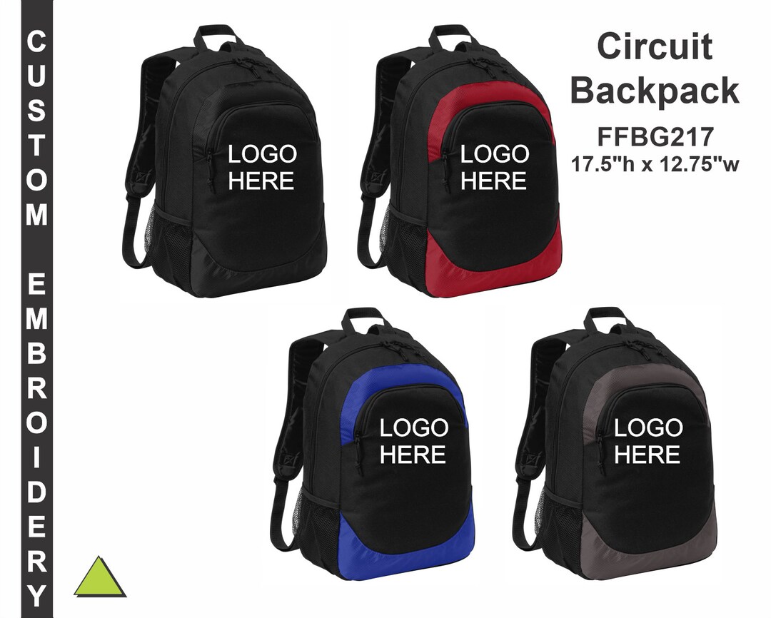 Custom Embroidery Circuit Backpack FFBG217 - Etsy