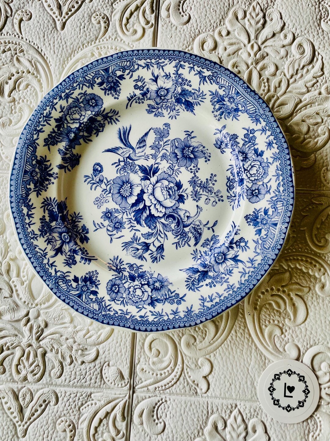 Vintage Porcelain Plate by Rörstrand Fasan Motiv Swedish Antique Decor ...