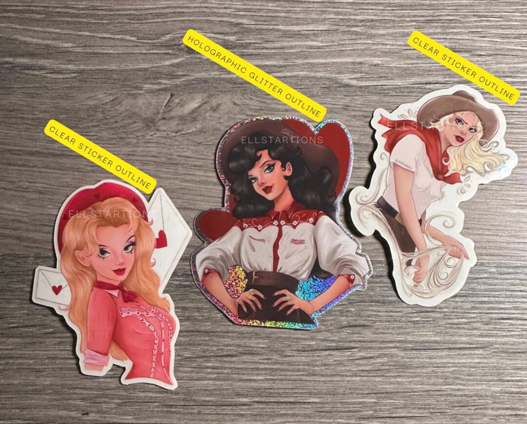 Yeehaw Sticker Bundle - Etsy