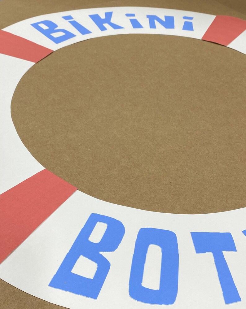 Bikini Bottom Sign Life Preserver Spongebob Decor Party - Etsy