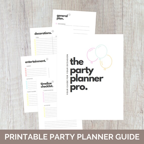 Design & Templates Plan DIY Like a PRO Workbook Paper & Party Supplies ...