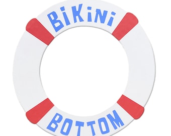 Bikini Bottom Sign - Etsy