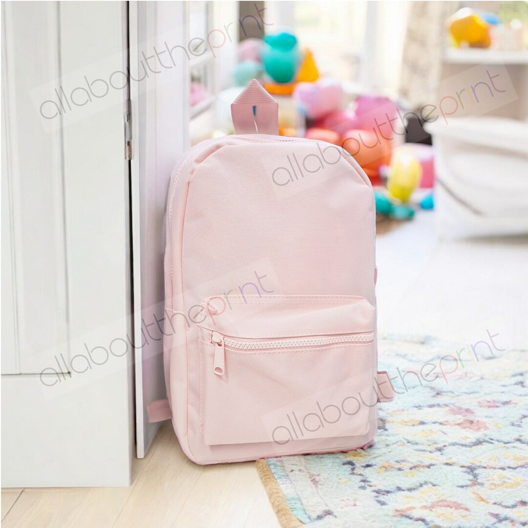 Bagbase Backpack Rucksack Mockup | Children Kids School Girl Boy Unisex ...