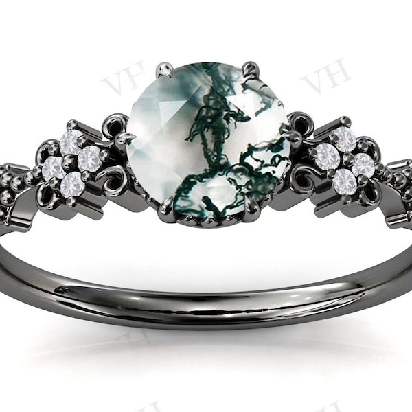 Black Metal Ring - Etsy