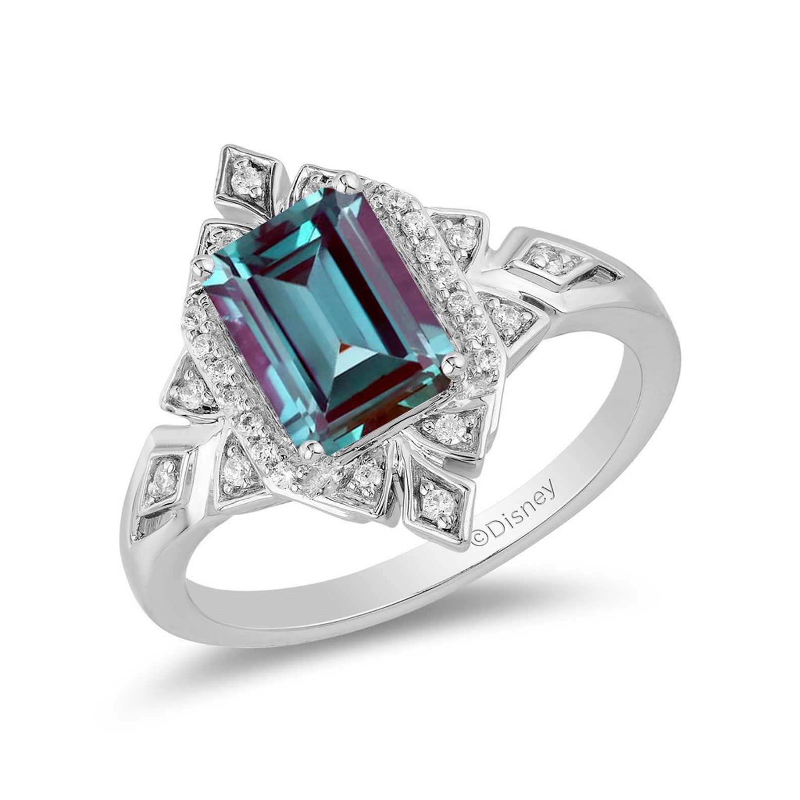 Vintage Alexandrite Wedding Ring Art Deco Alexandrite | Etsy