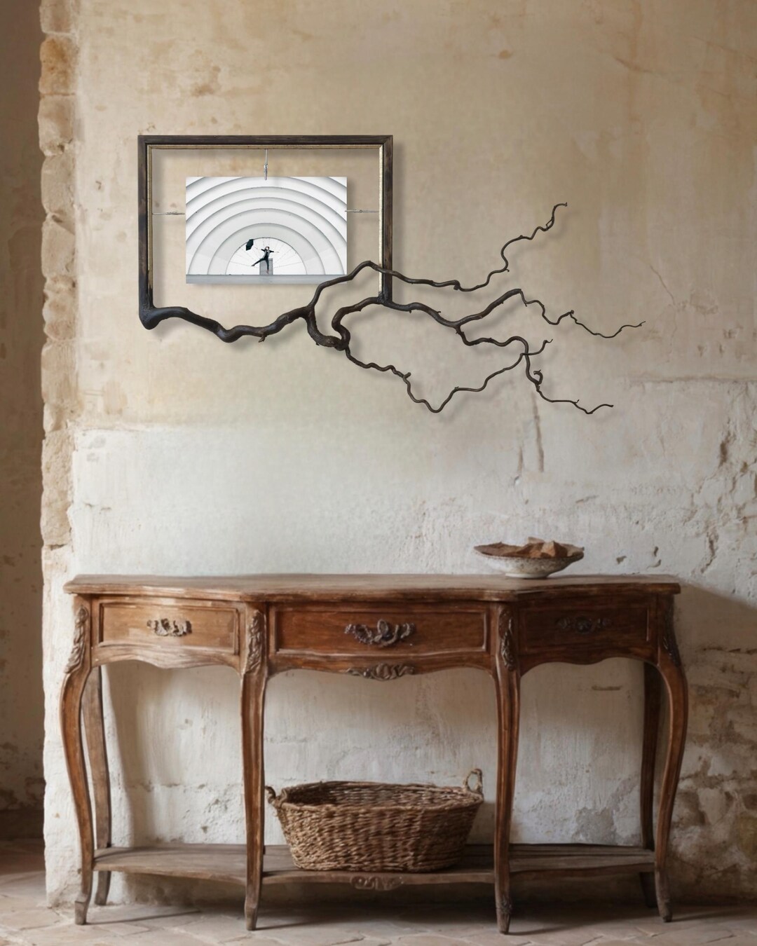 Fusion Frame Driftwood Wall Art Frame Design Solid Natural Wood ...