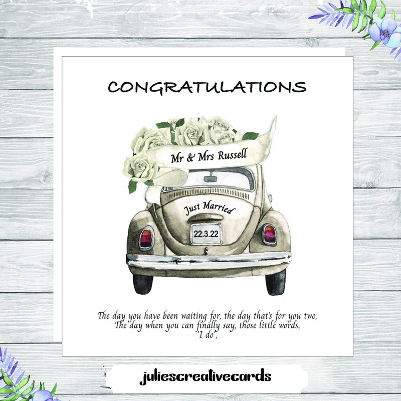 Wedding Car - Etsy