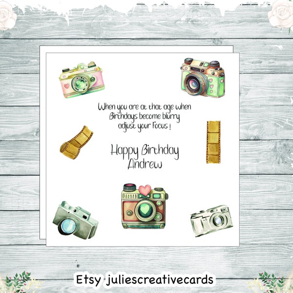 Camera Birthday - Etsy