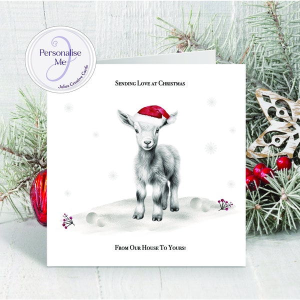 Goat Santa Hat - Etsy