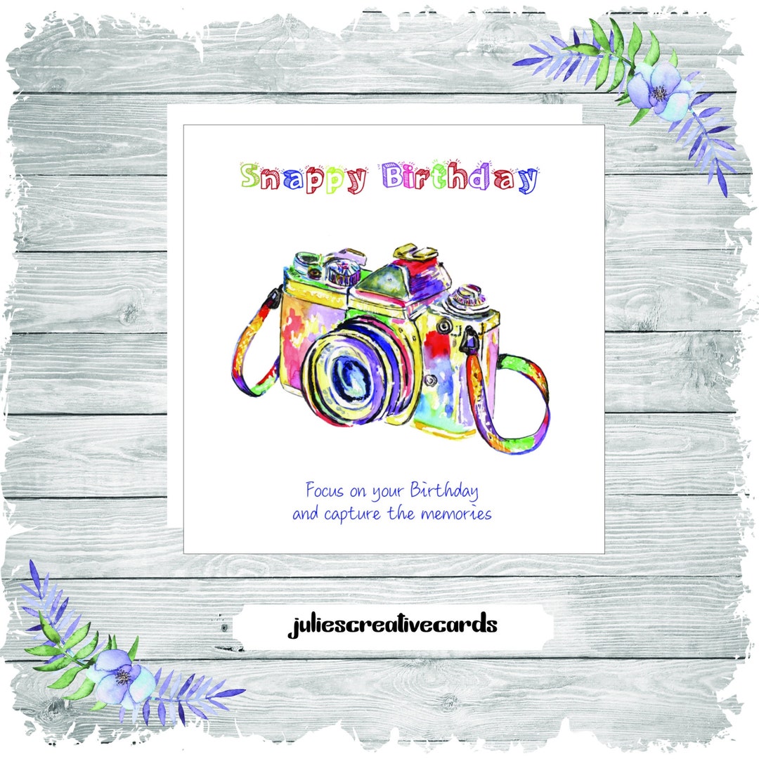 Rainbow Image Camera, Snappy Birthday, Camera Enthusiast, Photography ...