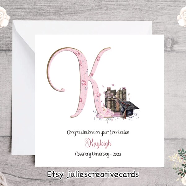 Graduation Name Cards - Etsy