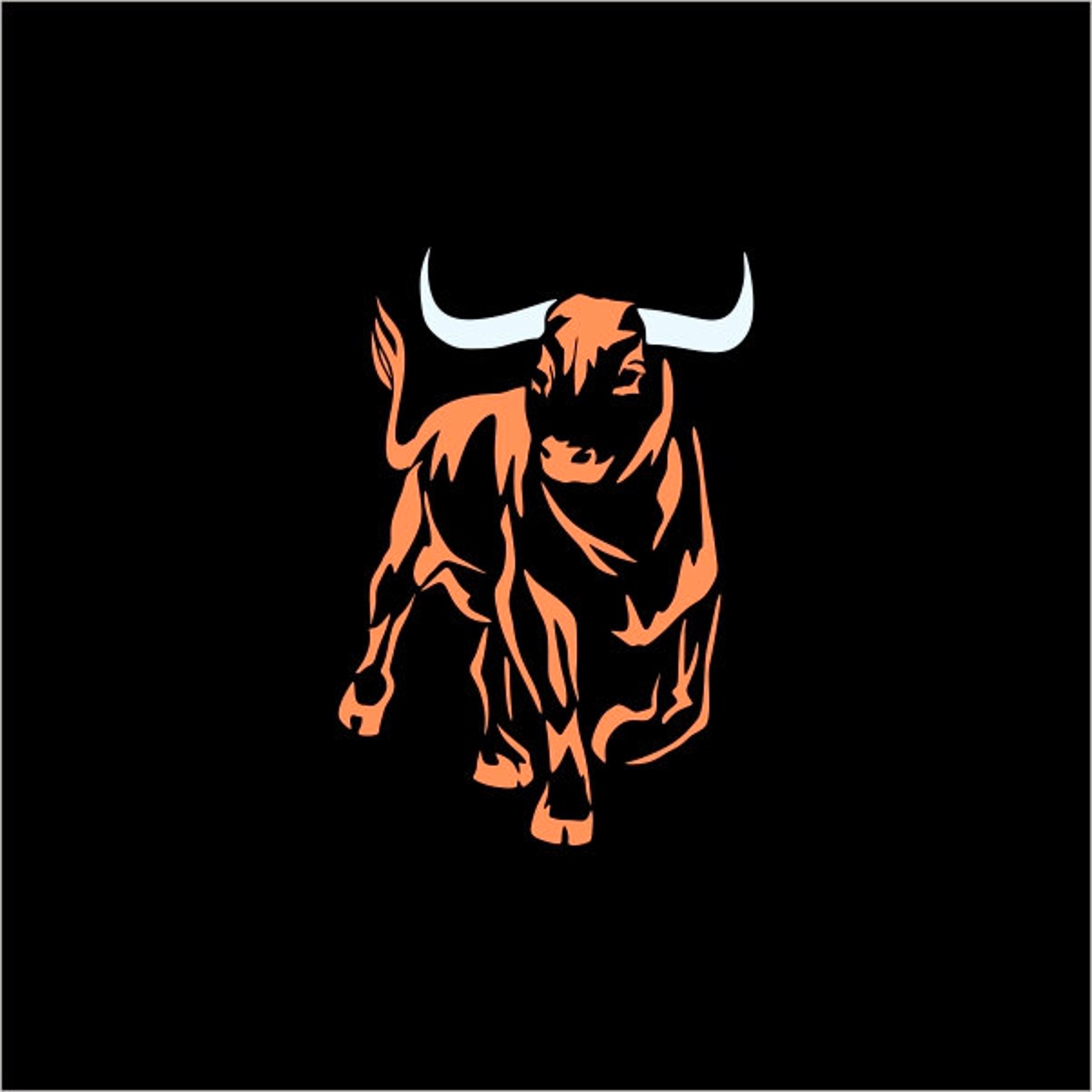 Toro Bull Art Cuttable Design SVG PNG DXF & Eps Designs Cricut - Etsy