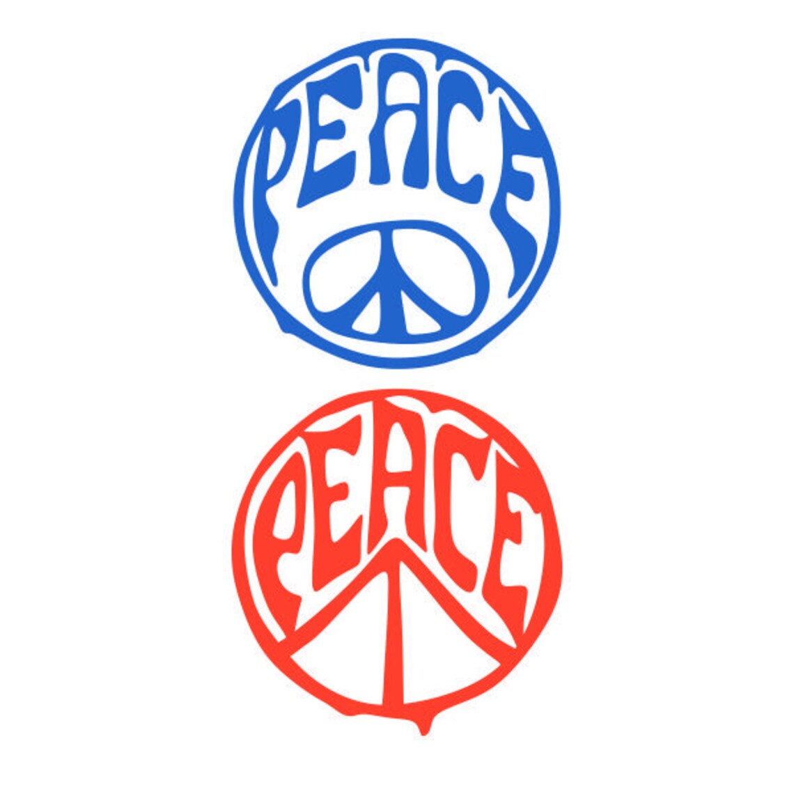 Peace Sign Cuttable Design SVG PNG DXF & Eps Designs Cricut - Etsy