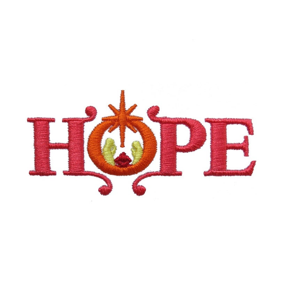 Christmas Hope Nativity Scene PES DST Machine Embroidery Instant ...