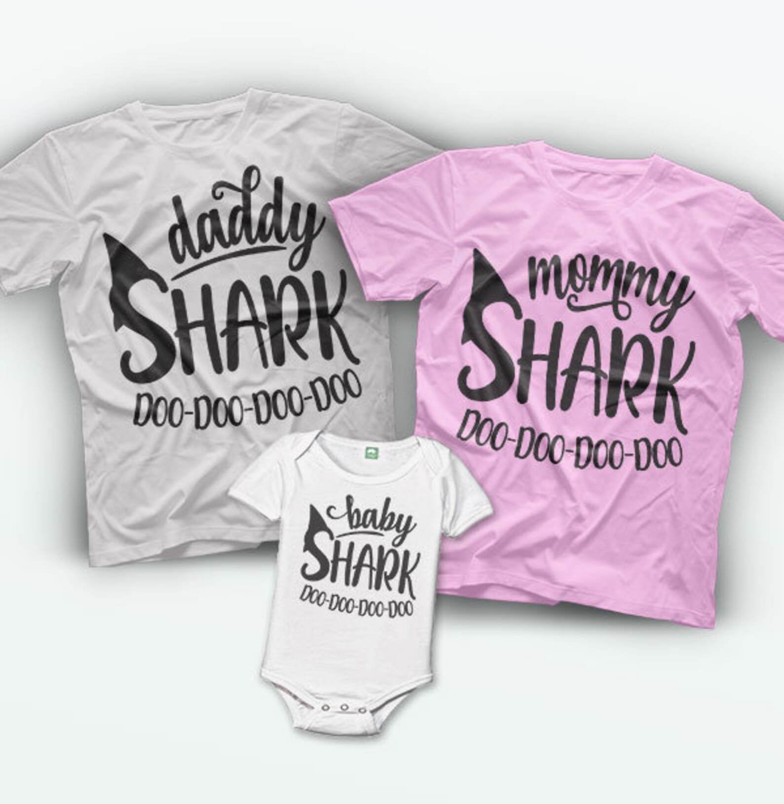 Family Shark Cuttable Design SVG PNG DXF & Eps Designs Cricut - Etsy