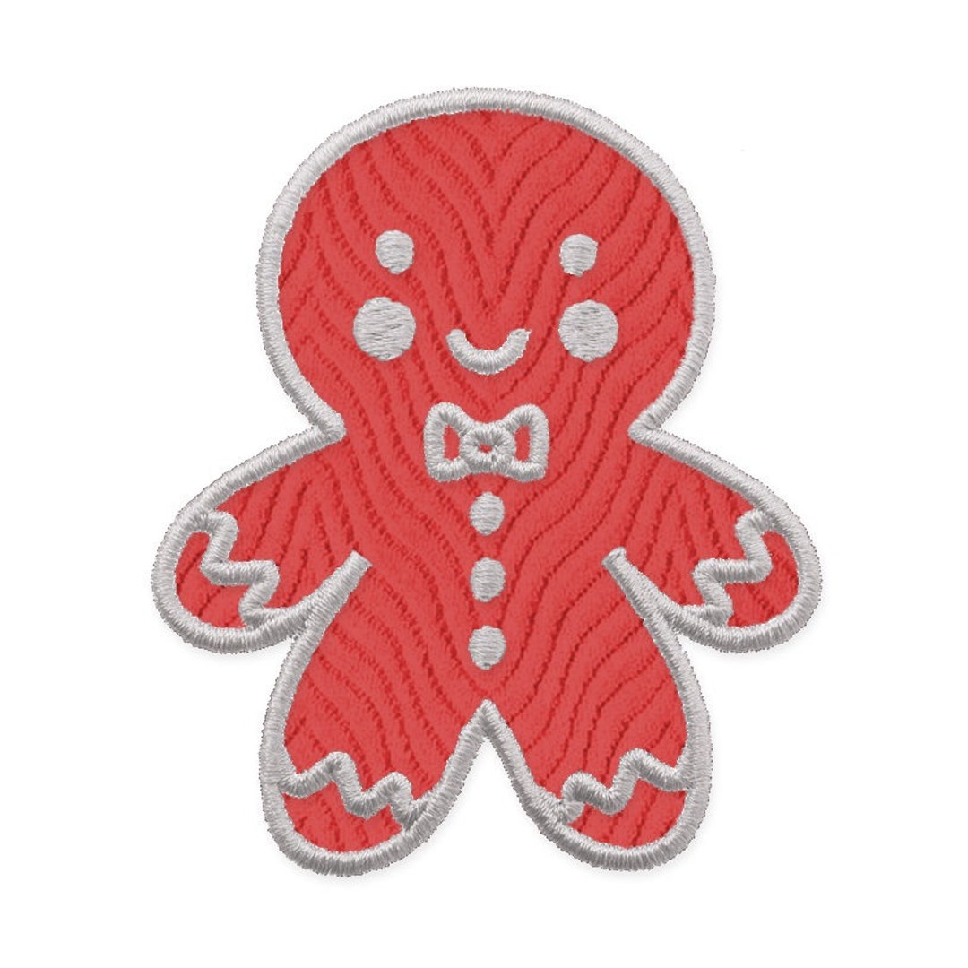 Christmas Gingerbread Boy Embroidery Design Instant Download PES DST - Etsy