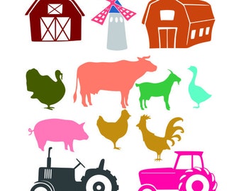 Christmas Tree Cow Rag Bandana Animals Farm Cuttable Design PNG DXF SVG ...