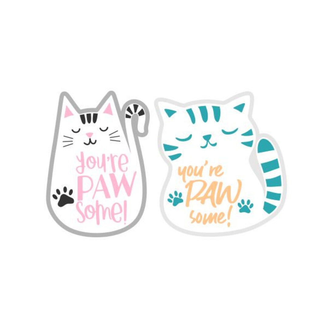 You're Pawsome Cuttable Design SVG PNG DXF & Eps Designs - Etsy